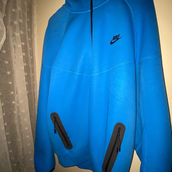 Nike | Sweaters | Blue Nike Tech | Poshmark